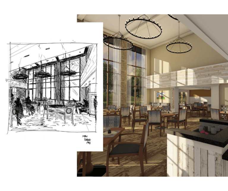 Design Progression from Idea, to Sketch, to Rendering, to Final Product ...